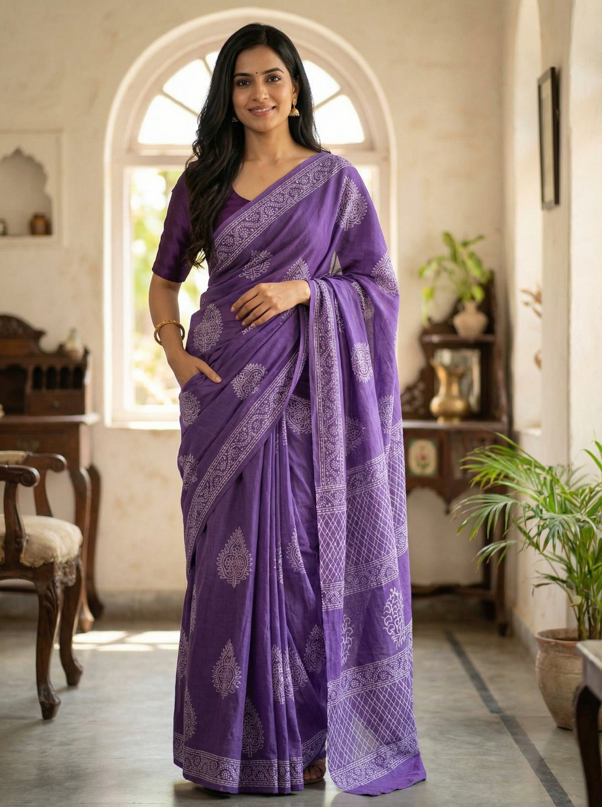 1 Minute Sarees with Pocket - Comfortable Fabric Sarees | Aseem Shakti